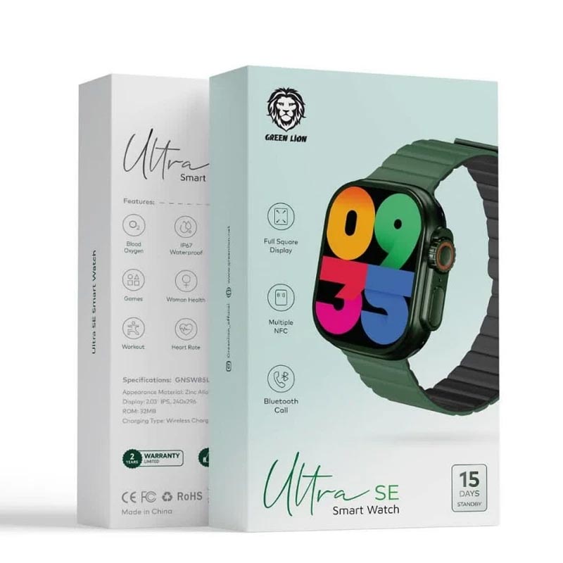 ساعت هوشمند گرین لاین مدل Green lion Ultra SE | جی موبایل